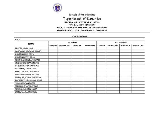 PARENT'S ATTENDANCE SHEET FOR MODULE.docx