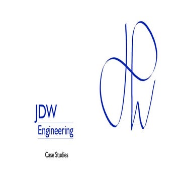 JDW Case Study | PPT
