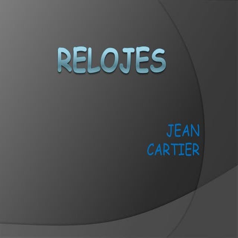 Jean Cartier Relojes | PPSX