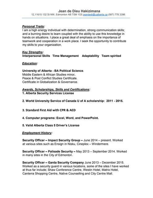 CV(Resume)Majed | PDF