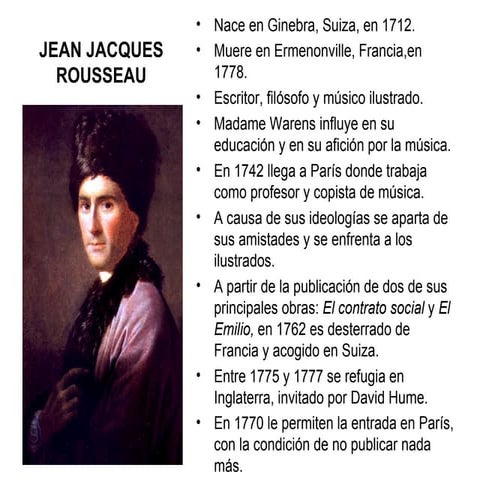 Jean jacques rousseau | PPTX