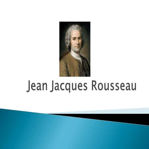 Jean jacques rousseau | PPT