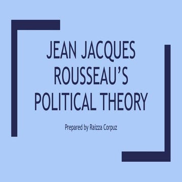 Jean_Jacques_Rousseau_Political_Philosop.ppt | Political Issues ...
