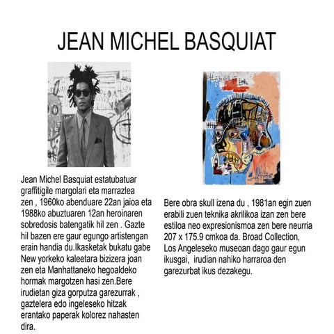 Jean michel basquiat | ODP