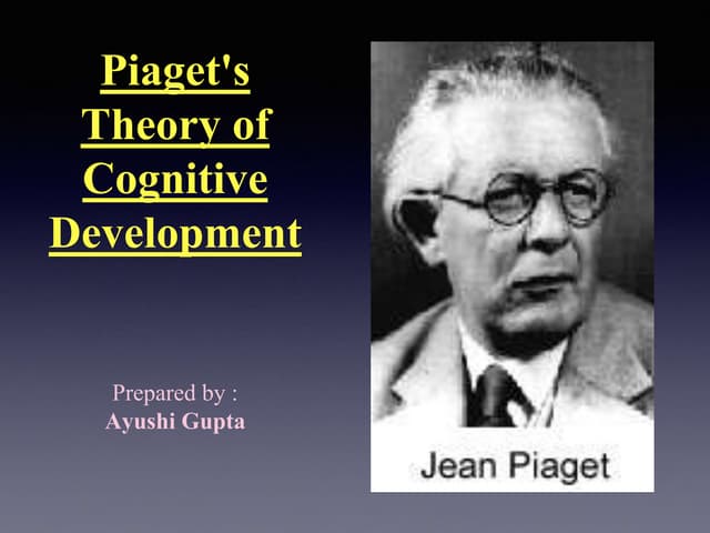 Cognitive Constructivism of Jean Piaget | PPTX
