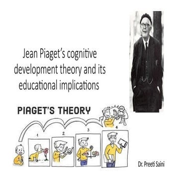 Jean Piaget’s cognitive development theory and its educational ...