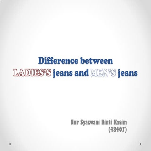 Jeans | PDF