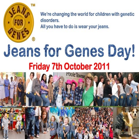 Jeans For Genes Presentation | PPT
