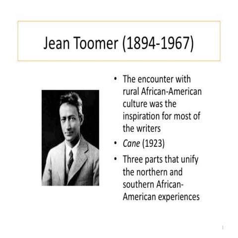 Jean Toomer | PDF | Fiction | Books and Literature