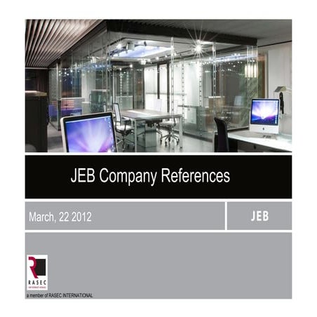 JEB CHINA Project References 2011 | PDF | Business Banking & Finance ...