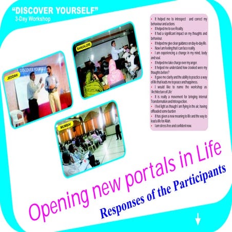 DISCOVER YOURSELF WORKSHOP | PPT