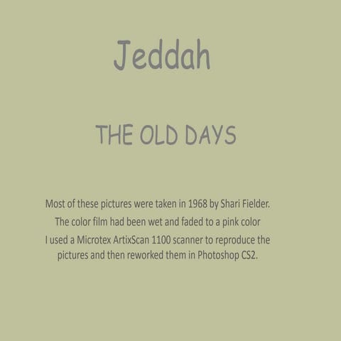 Jeddah old | PPSX
