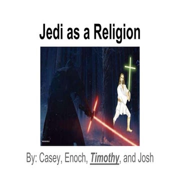 Jedi Religion | PPTX