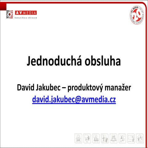 Jednoduchá obsluha | PDF