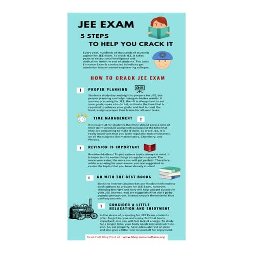 Jee exam 5 steps to help you crack it | PDF
