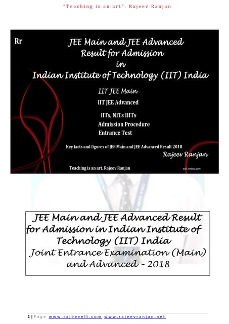 What is IIT JEE Exam | PPTX