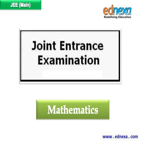 JEE Main 2015 Practice Questions | PPT