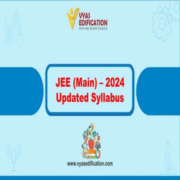 JEE Main syllabus 2023-24 for comparison .pptx