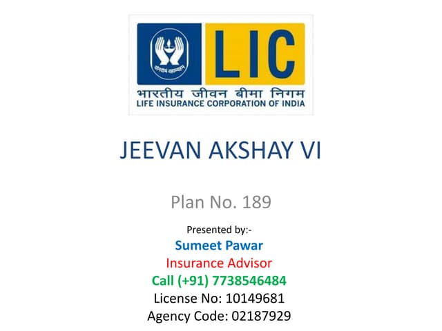 LIC New Jeevan Shanti Single Premium Plan No 850 | PDF