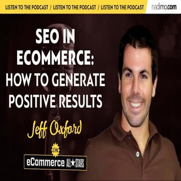 SEO in eCommerce: How to Generate Positive Results | PDF