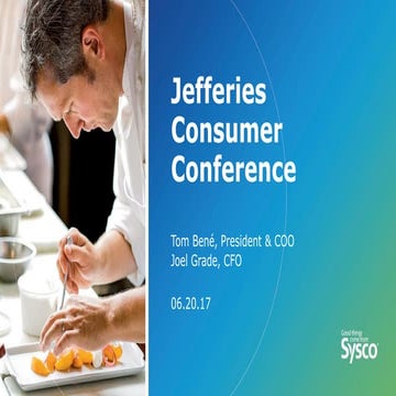Jefferies Consumer Conference | PDF
