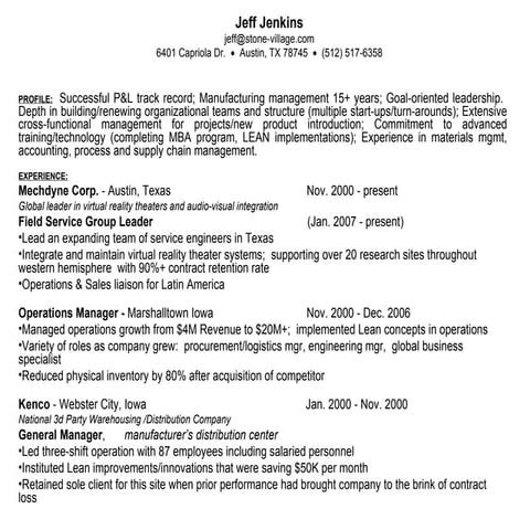 Resume | PDF