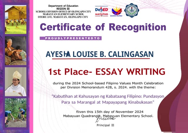 UN CERTIFICATES sample layout for awarding.pptx