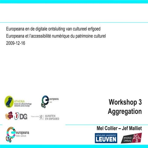 Europeana en de digitale ontsluiting van cultureel erfgoed | PDF