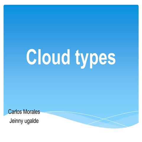 Cloud Types | PPTX