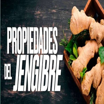 EL JENGIBRE, SUS USOS, BENEFICIOS E HISTORIA.pptx