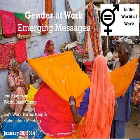 Gender at Work | PDF