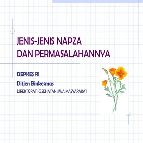 Jenis Jenis Napza | PPT