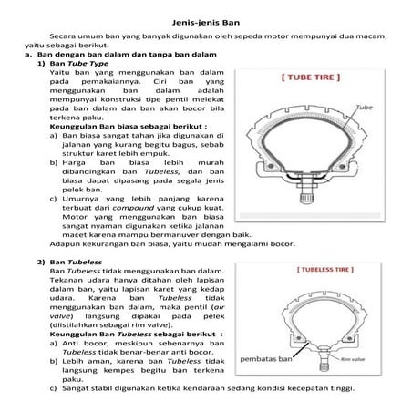 Jenis jenis ban | PDF