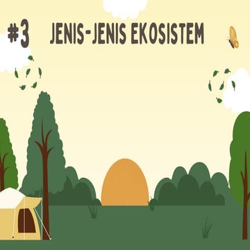 materi kelas X jenis-jenis Ekosistem Kurmer | PPT