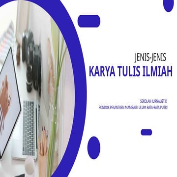 JENIS-JENIS KARYA TULISAN ILMIAH POPULER.pptx