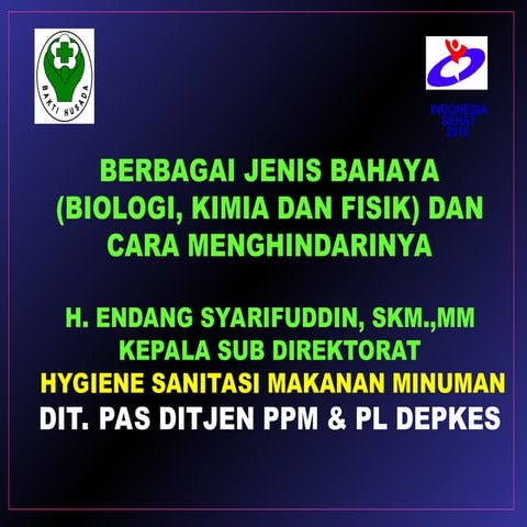 JENIS-JENIS BAHAYA DALAM PENERAPAN K3.ppt