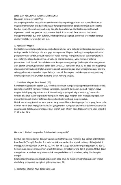 Diagram atau Denah Gambar Teknik Listrik | PPT