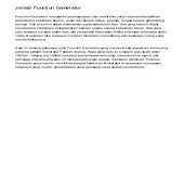 Jenis2 Function Generator