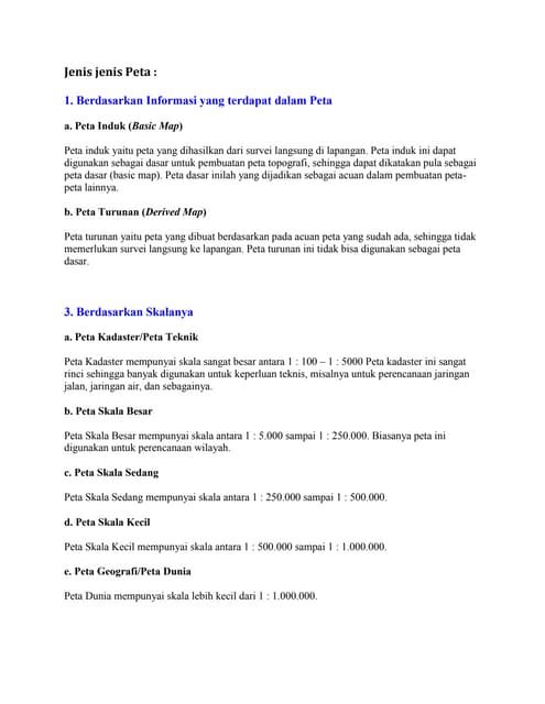 DEFINISI PETA, JENIS PETA DAN KOMPONEN PETA.pptx
