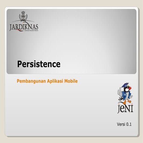 Jeni slides j2 me-05-persistence | PPT