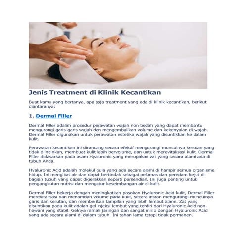 Jenis Treatment di Klinik Kecantikan.docx