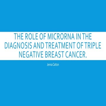 Triple negative breast cancer presentation.pptx
