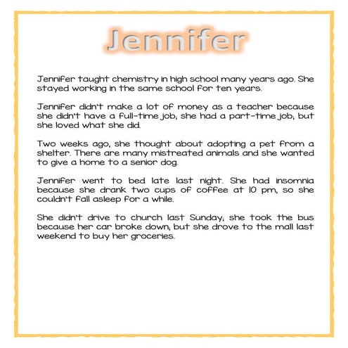 Jennifer-text | PDF