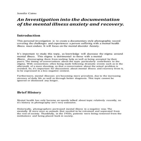 Photography Essay | DOCX