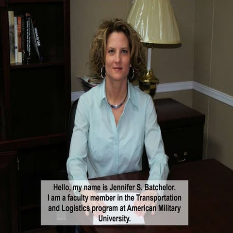 Jennifer S. Batchelor Introduction | PPTX