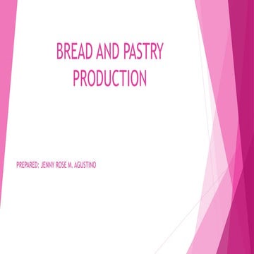 BREAD AND PASTRY | PPTX