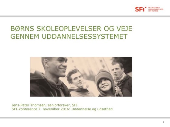 Anbragte børns skolegang | PPT