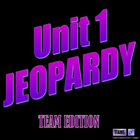 Unit 5 A New Nation Presentation for 5th | PDF