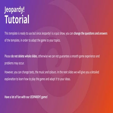 JEOPARDY Game Powerpoint Presentation for review | PPTX