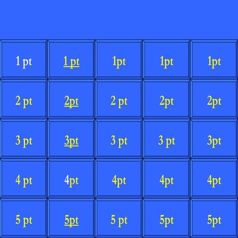 Jeopardy game | PPT